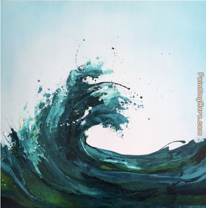 2014 Portrait The wave painting anysize 50% off