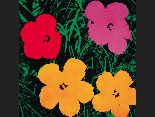 Andy Warhol Flowers 1964 painting anysize 50% off