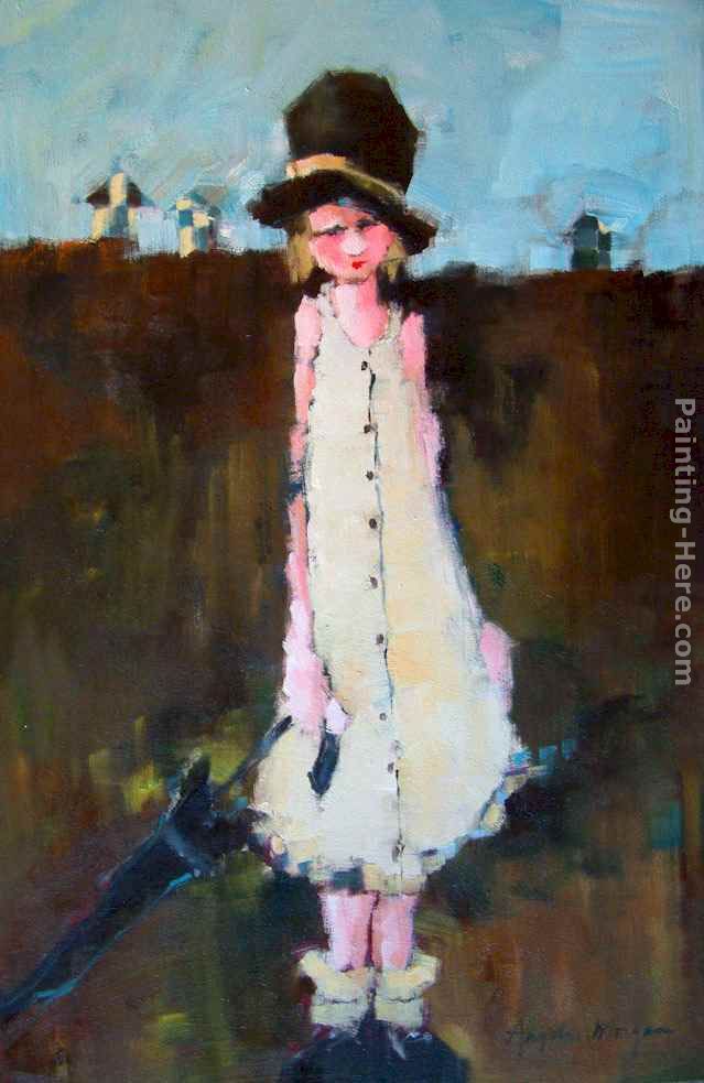 Angela Morgan expectations painting anysize 50% off