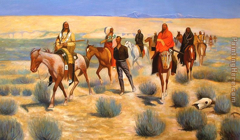 Frederic Remington The Missing painting anysize 50% off