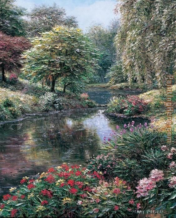 Henry Peeters Longmeadow Pond painting anysize 50% off