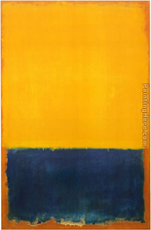 Mark Rothko Yellow and Blue2 painting anysize 50% off