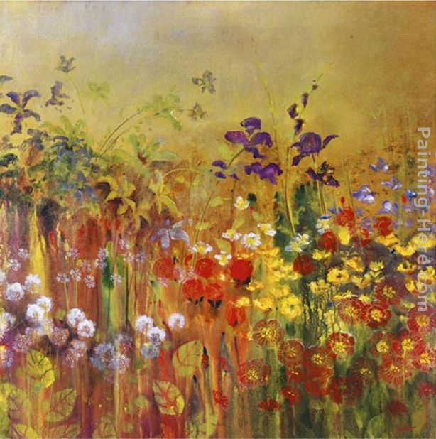Michael Longo Floral Jubilee painting anysize 50% off