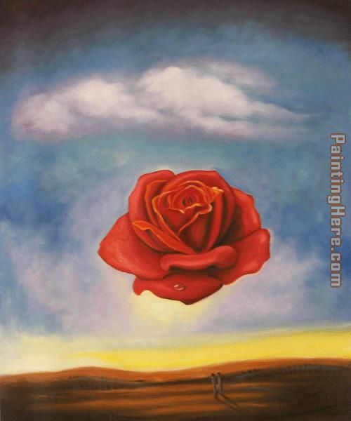 Salvador Dali The Rose painting anysize 50% off