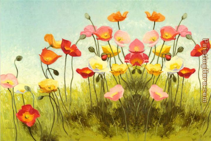 Shirley Novak Meadow Suite III painting anysize 50% off