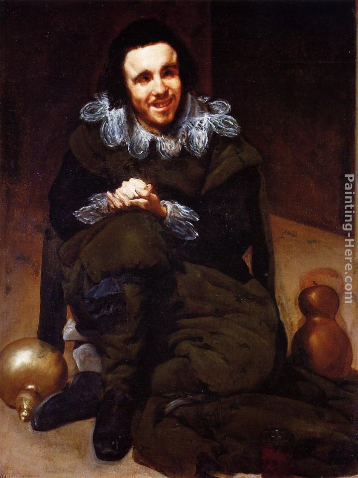 Diego Rodriguez de Silva Velazquez The Buffoon Calabazas painting ...