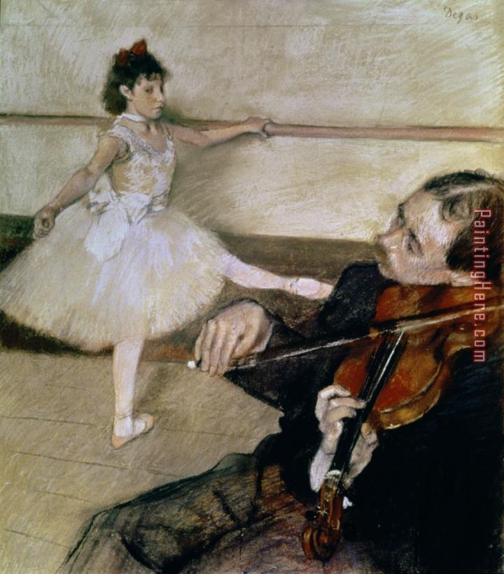 Edgar Degas The Dance Lesson painting anysize 50% off