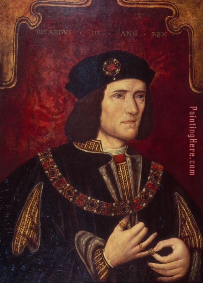 English School Portrait of King Richard III painting anysize 50% off