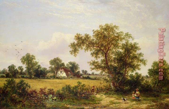 James Edwin Meadows Essex Landscape painting anysize 50% off