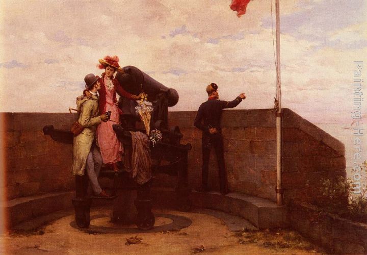 Pierre Outin A Wedding Tour painting anysize 50% off