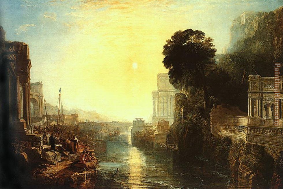 Joseph Mallord William Turner Dido Building Carthage painting anysize ...