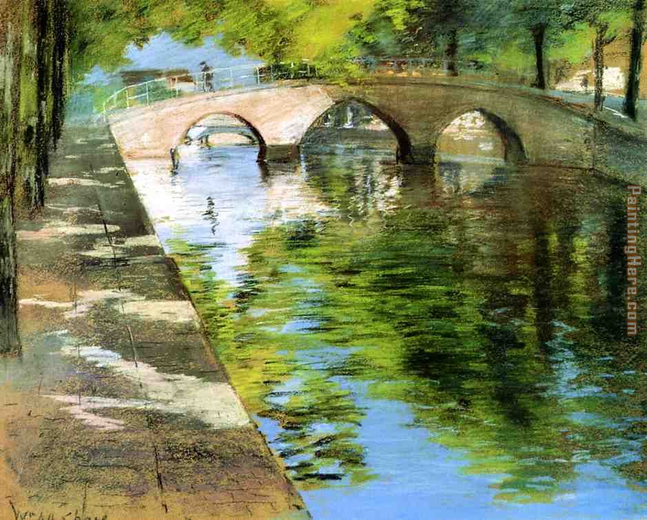William Merritt Chase Reflections painting anysize 50% off