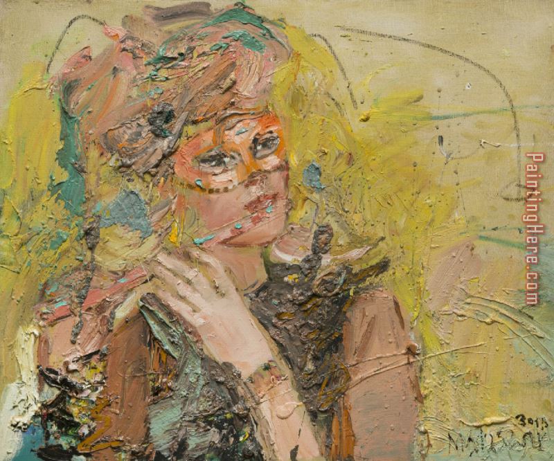 Misti Pavlov A Flute painting anysize 50% off