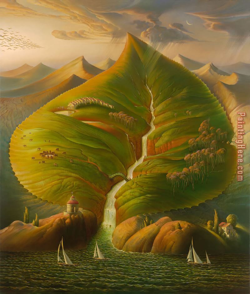 Vladimir Kush Ocean Sprouts painting anysize 50% off
